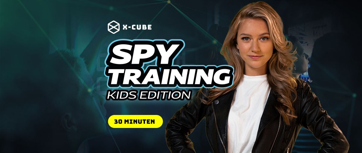 Ontdek de X-Cube experience met Sterre Koning: Spy Training Kids!